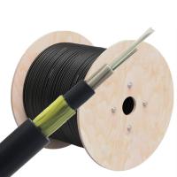 China Aerial ADSS Fiber Optic Cable 24 48 96 Core All Dielectric Self Supporting G.652D Fiber Type FRP Strength Member Communication for sale