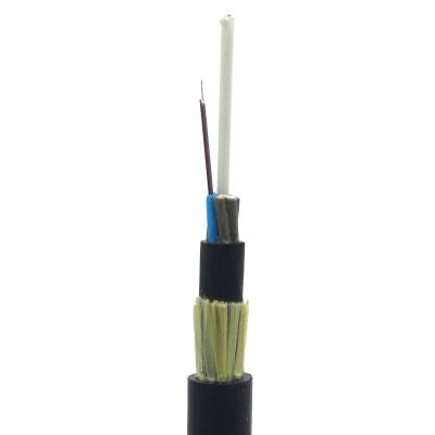China Fiber Optic Cable Stranded G652d 48 Core Adss Optic Fiber Cable Kevlar Reinforced Cable for sale