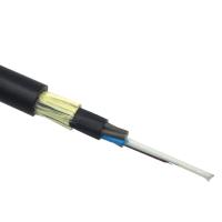 China ADSS cable double jacket 50-200m Span 12-96 core fiber optic cable for sale