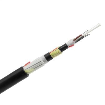 China Outdoor Fiber Optic Cable ADSS ASU Self-supported Aerial Fiber Optical Cable 48 Core SM for sale
