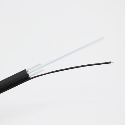 China Corning Opti-tap Connectors SST Drop Cable Flat Dielectric Non Armored Gel-Free Pre Connectorized OptiTap Cable for sale