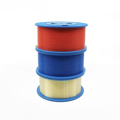 China Transparent Optic Fiber Optic Cable 5km 10km Bare Fiber Telecom G657A2 0.27mm SM G657A1 G652D for sale