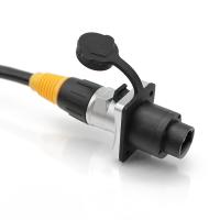 China 1m High-Definition LED Splicing Screen Signal RJ45 Network Cable with XLR Male for sale