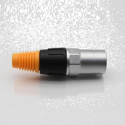 China Outdoor IP65 Waterproof Ethernet RJ45 Male/Female Signal Connector Kit for Harsh Weather Conditions 250V 10A for sale