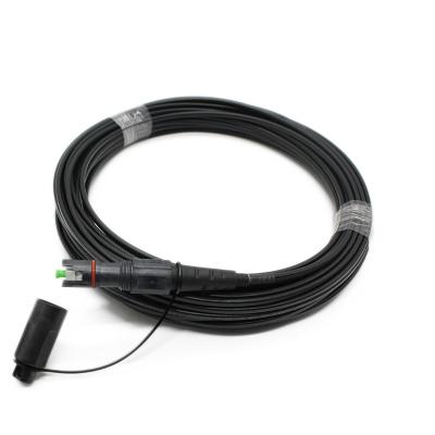 China Outdoor IP68 Waterproof SC/APC Singlemode Fiber Patch Cord 1 Core FTTH Compatible with Corning for Connector for sale