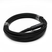 China Corning Pre Connectorized Cable Connector RRU BBU Fullaxs Flat Drop Cable Round Cable Waterproof Patch Cord for sale