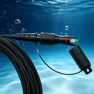 China Real Fiber Optic New Design Mini Corning Outdoor Waterproof IP67 Patch Cord CPRI RRU FTTA Fast Assembly SC APC Connector for sale
