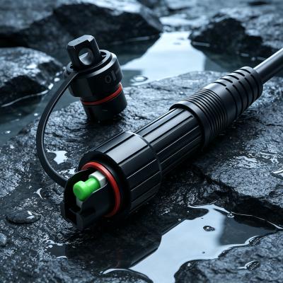 China Compatible Fullaxs IP68 Waterproof SM (OS2) LSZH Optical LC to LC FTTA RRU POE GSM Patch Cord for sale