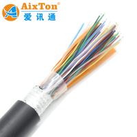 China Outdoor Multipair Oxygen-Free Copper HYA 5-25 Pair Underground Jelly Filled Telephone Cable for sale
