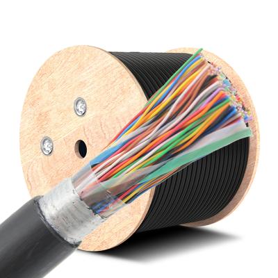 China Cat3 Utp and Ftp 24awg 10 / 16 / 20 / 25 / 50 / 100 / 200 Pair Indoor Outdoor Multi Pair Network Telephone Cable for sale