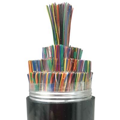 China Cat3 UTP and FTP 24AWG 100 / 200/1000 pair Outdoor multi pair HYV HYA Telephone Cable for sale
