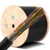 China Underground jelly filled Telephone Cable Multipair Cat3 2 10 20 25 Pairs Telephone Cable Outdoor for sale