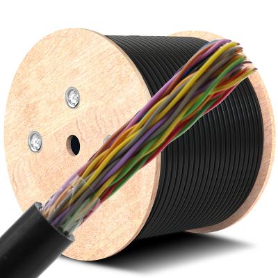 China Underground jelly filled Telephone Cable Multipair Cat3 2 10 20 25 Pairs Telephone Cable Outdoor for sale