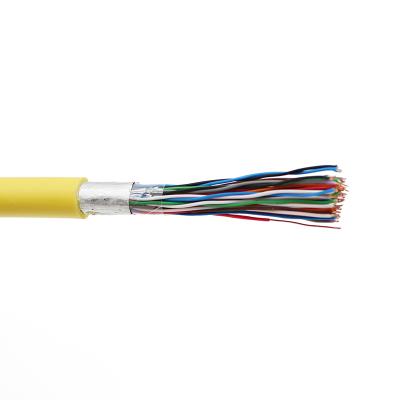 China Cat3 OUTDOOR Telephone Cable 100pair 200pairs 24awg copper LSZH jacket for sale