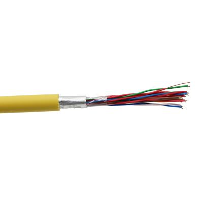 China CAT3 Telephone Multipair Cable 25 30 50  Pairs 0.4 0.5 0.6mm Copper Core Indoor Outdoor Telecom Cable for sale