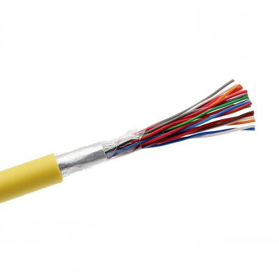 China 50 Pairs Cat5 Cat3 Outdoor Telephone Cable Field Armoured Intercom Cable Communication Cables for sale
