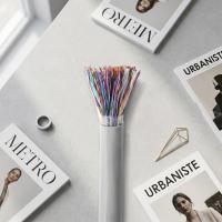 China Jelly Filled HYV HYA HSYV Twisted Communication Armoured Multi Pair Telephone Cable Color Code Cat3 Indoor Phone Cable for sale