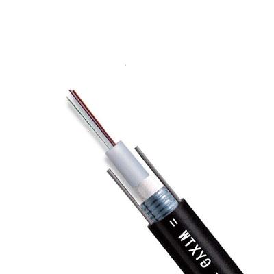 China 12 Core Armoured Fiber Optic Cable GYXTW G652D For Communication for sale