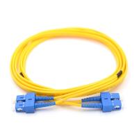 China Single Mode 9/125 Duplex Fiber Optic Patch Cord SC UPC To SC UPC for sale