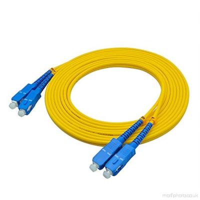 China 1310nm 1550nm Optic Fiber Patch Cord UPC SC Single Mode Duplex for sale