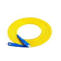 China G652D Single Mode Fiber Optic Patch Cord Simplex Sc UPC To Sc UPC 3 Meter for sale