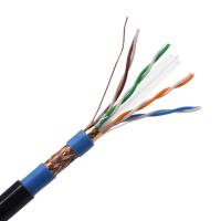 China Waterproof Ethernet Cat6 Cable 1000mhz 23AWG Shielded Outdoor UV Resistance for sale