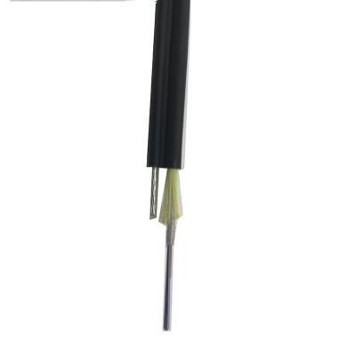 China Aixton Mini GYXTC8S SM Overhead Self Supporting Fiber Optic Cable 4 6 8 12 Core for sale