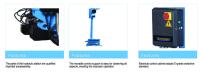 China CE Standard 380V 50Hz Truck Tire Changing Machine / Heavy Duty Tire Changer for sale