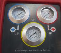 China 750W 10kgs Car Refrigerant Recovery Machine 300g/Min Car Ac Recharge Machine for sale