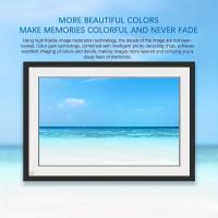 China Digital Photo Frame with Touch Screen Automatic Rotation Motion Sensor Weather Display for sale