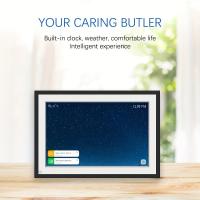 China Digital Photo Frame with Touch Screen Automatic Rotation Motion Sensor Weather Display for sale