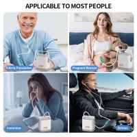China Mini Rechargeable O2 Portable Continuous Conveyo Compact Portable Oxygen Concentrator for sale