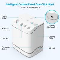 China DC5V/2A DC9V/2A Voltage App-Controlled Portable Oxygen Concentrator for Easy Breathing for sale