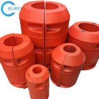 China 20 Inch Hdpe Pipe Dock Floats In Water Barrier Dredging Pipe Floater for sale