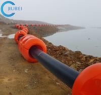 China 12inch Hdpe Pipe Dock Floats Discharge Sand Slurry Sea Dredging High Buoyancy for sale