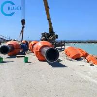 China Polyethylene Dredging Pipe Floats Pipeline HDPE Dredging Sand Slurry 160Mm 6 Inch for sale