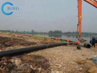 China Black UHMWPE Dredging Pipe For Marine And Mining Applications for sale