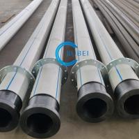 China 5.8/11.8m Per Length Dredging HDPE Pipe Customized Diameter Excellent Impact Resistance for sale