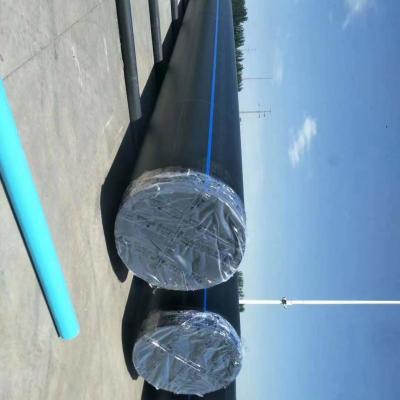 China HDPE PE100 Dredging Pipe With Superior Impact Resistance And Steel Flanges for sale