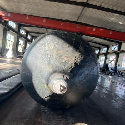 China Marine Cargo Ship Airbag Rubber Balloon For Boat Launching for sale