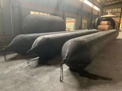 China Easy Installation Launching Airbag Tensile Strength More Than 80% Total Length 7-19.5m for sale