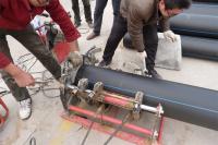 China Enhance Dredging Performance HDPE Dredge Pipe Welding Connection for sale