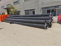 China Oil Gas UHMWPE Pipe High Wear Resistance With Nuts And Washers Accessories for sale