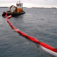 China Essential Pond / Lake Management Emergency Spill Response Tool Versatile Floating Silt Curtain With 25% Elongation for sale