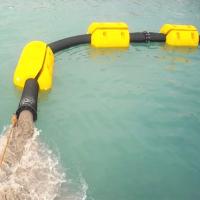 China Easy Installation HDPE Pipe Floater With Impact Resistance And Hot Galvanised Steel Bolts And Nuts 10-1100mm for sale