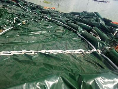 China Customizable Silt Curtain for Water Depth Skirt Material PVC BOOM Material Rubber and Foam Filled for sale