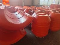 China Dredging Pipe Floats High Strength Lightweight HDPE Plastic with Excellent Wear Resistance and Easy Handling for Dredging Operations for sale