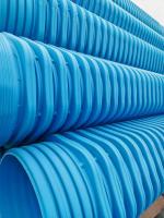 China High-Performance Corrugated Dredging HDPE Pipe Abrasion Resistant Flexible for Heavy-Duty Slurry Transport for sale