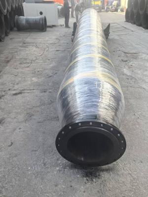 China Dredge Rubber Discharge Hose Industrial Grade Abrasion Resistant, for Sand/Mud/Slurry Conveyance in Dredging Projects for sale