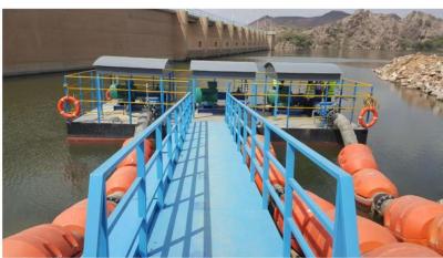 China HDPE Pipe Floater High Buoyancy Floating Pipe Float for Dredging Mining Marine Pipelines for sale